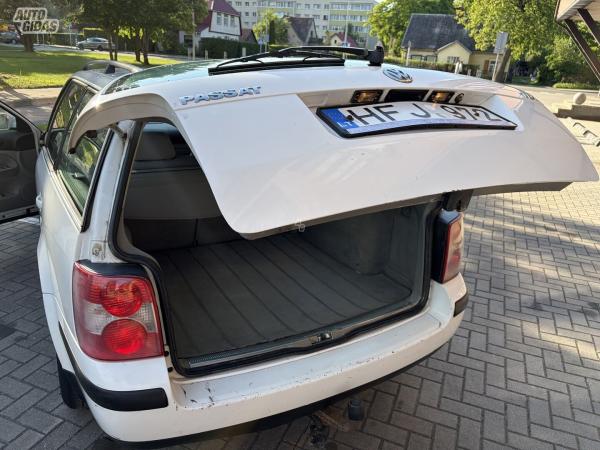White Volkswagen Passat 2003 in Jonava, with an engine capacity of 1.90 L and mileage of 500 thousand km for 1700 €, photo 10 on AUTOMOTO.COM.LV