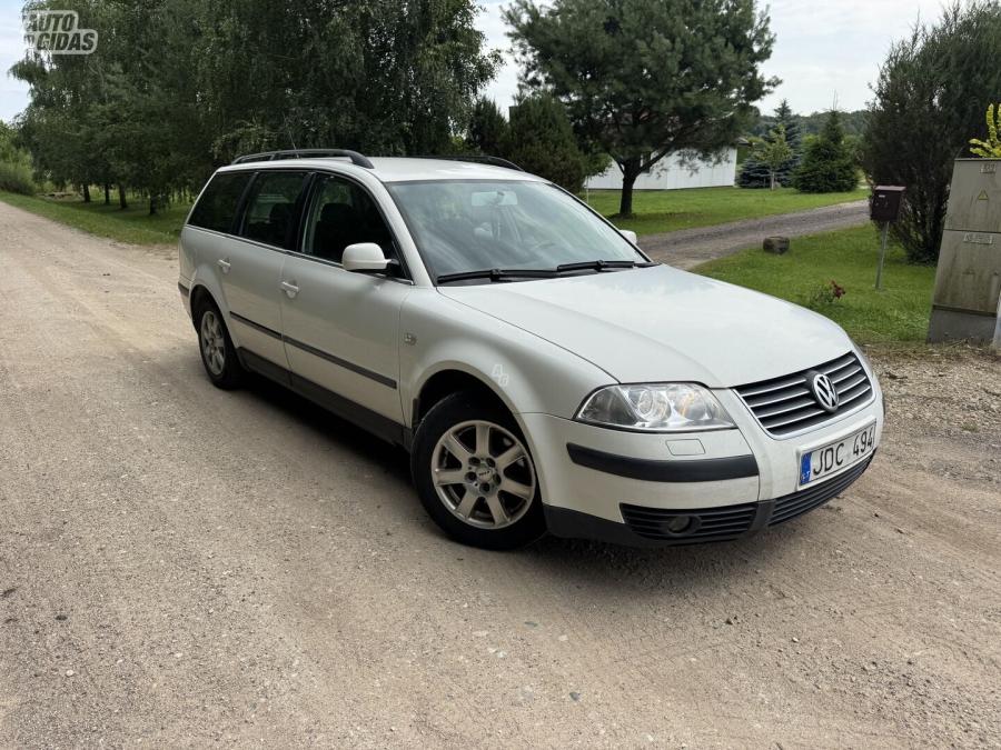 Balts Volkswagen Passat 2003 Kauņa, ar dzinēja tilpumu 1.90 L un nobraukumu 416 tūkst. km par 1550 €, foto 5 vietnē AUTOMOTO.COM.LV