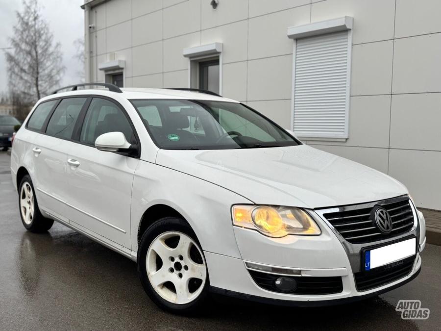 Balts Volkswagen Passat 2005 Kauņa, ar dzinēja tilpumu 2.00 L un nobraukumu 340 tūkst. km par 1850 €, foto 1 vietnē AUTOMOTO.COM.LV