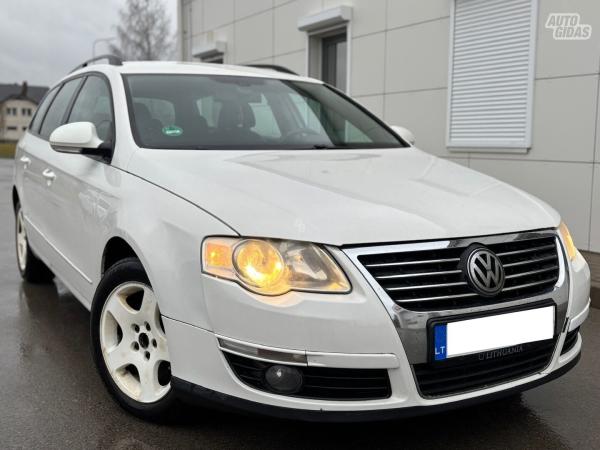 White Volkswagen Passat 2005 in Kaunas, with an engine capacity of 2.00 L and mileage of 340 thousand km for 1850 €, photo 5 on AUTOMOTO.COM.LV