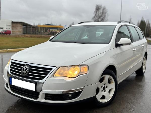 White Volkswagen Passat 2005 in Kaunas, with an engine capacity of 2.00 L and mileage of 340 thousand km for 1850 €, photo 6 on AUTOMOTO.COM.LV