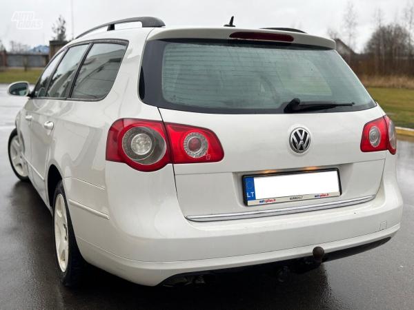 White Volkswagen Passat 2005 in Kaunas, with an engine capacity of 2.00 L and mileage of 340 thousand km for 1850 €, photo 9 on AUTOMOTO.COM.LV