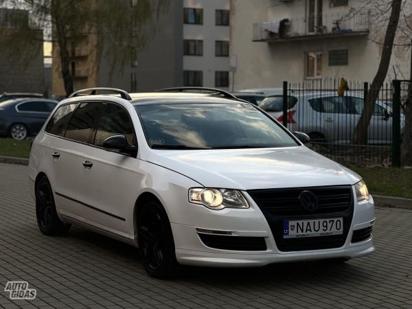 White Volkswagen Passat 2006 in Kaunas, with an engine capacity of 1.90 L and mileage of 222 thousand km for 2700 €, photo 2 on AUTOMOTO.COM.LV