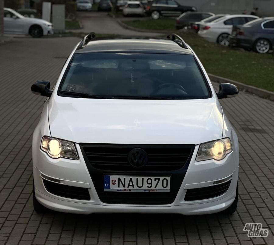 White Volkswagen Passat 2006 in Kaunas, with an engine capacity of 1.90 L and mileage of 222 thousand km for 2700 €, photo 6 on AUTOMOTO.COM.LV