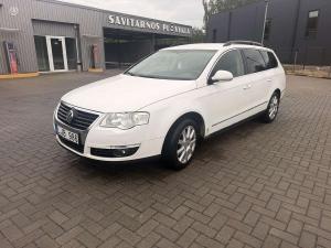 White Volkswagen Passat 2007 in Vilkaviskis, with an engine capacity of 1.97 L and mileage of 347 thousand km for 1070 €, photo 3 on AUTOMOTO.COM.LV