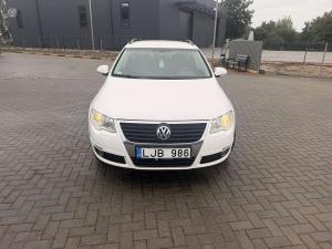 White Volkswagen Passat 2007 in Vilkaviskis, with an engine capacity of 1.97 L and mileage of 347 thousand km for 1070 €, photo 4 on AUTOMOTO.COM.LV