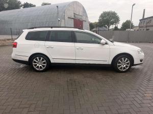 White Volkswagen Passat 2007 in Vilkaviskis, with an engine capacity of 1.97 L and mileage of 347 thousand km for 1070 €, photo 9 on AUTOMOTO.COM.LV