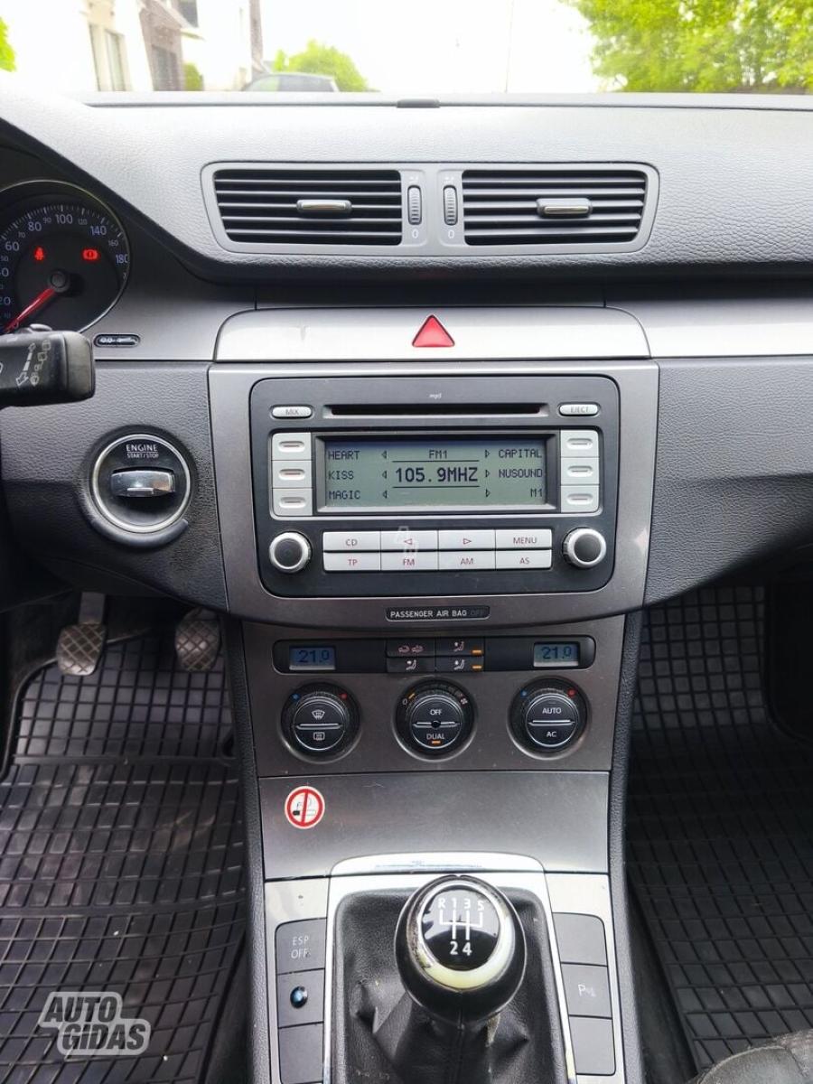 Balts Volkswagen Passat 2008 Kauņa, ar dzinēja tilpumu 1.90 L un nobraukumu 380 tūkst. km par 1000 €, foto 8 vietnē AUTOMOTO.COM.LV