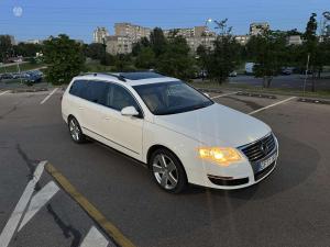 White Volkswagen Passat 2008 in Vilnius, with an engine capacity of 2.00 L and mileage of 175 thousand km for 2450 €, photo  on AUTOMOTO.COM.LV