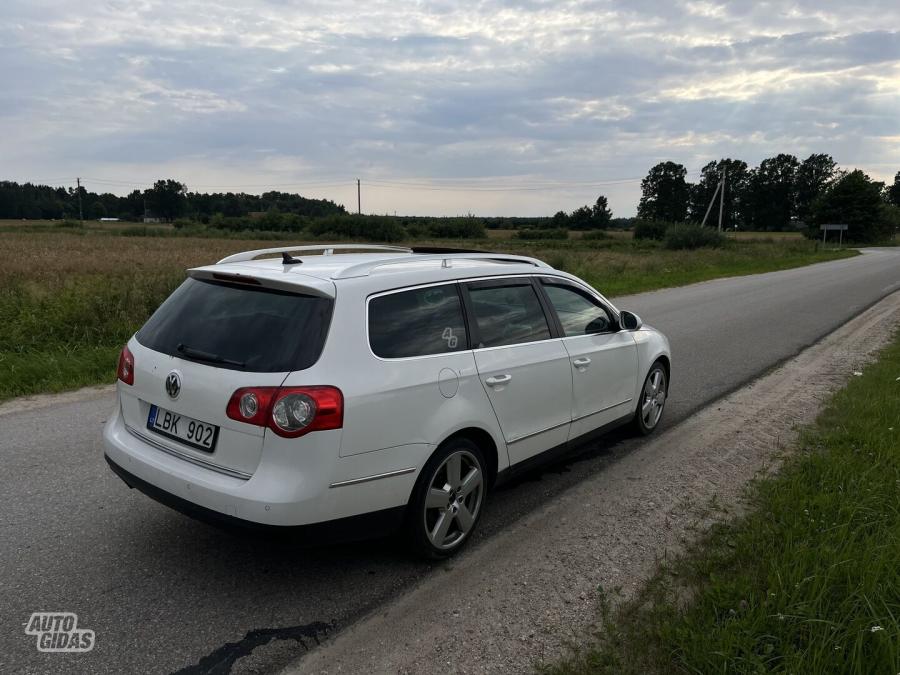 White Volkswagen Passat 2008 in Kaunas, with an engine capacity of 2.00 L and mileage of 375 thousand km for 1400 €, photo 4 on AUTOMOTO.COM.LV