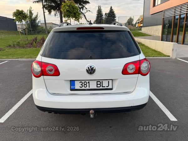 White Volkswagen Passat 2008 in Tartu, with an engine capacity of 1.90 L and mileage of 0 thousand km for 2490 €, photo 6 on AUTOMOTO.COM.LV