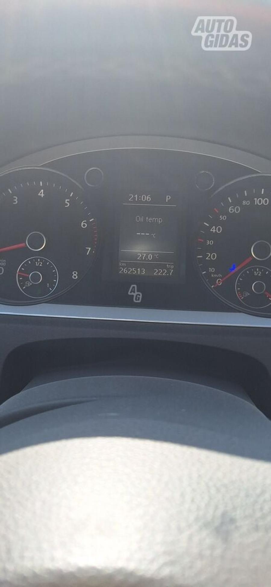 Balts Volkswagen Passat 2010 Panevēža, ar dzinēja tilpumu 1.40 L un nobraukumu 263 tūkst. km par 3100 €, foto 13 vietnē AUTOMOTO.COM.LV