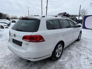 White Volkswagen Passat 2011 in Siauliai, with an engine capacity of 1.97 L and mileage of 294 thousand km for 5350 €, photo 6 on AUTOMOTO.COM.LV