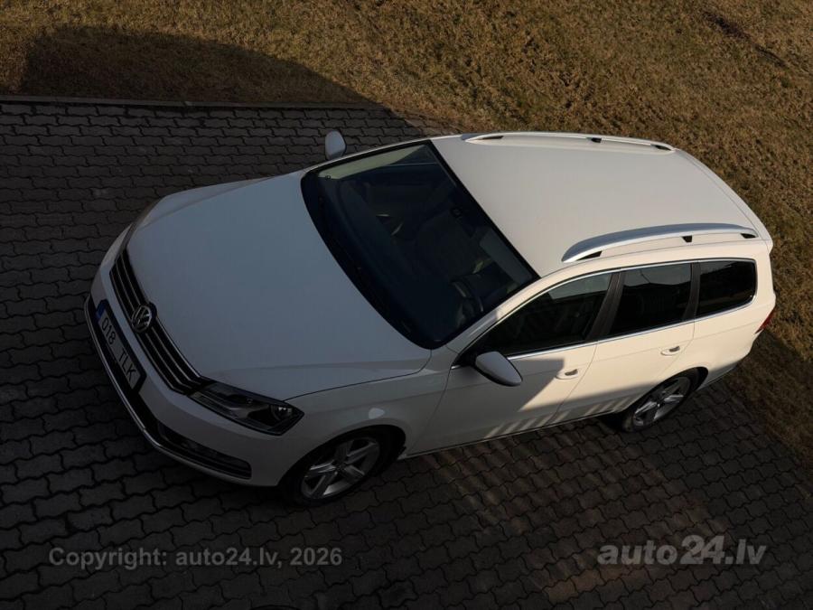 White Volkswagen Passat 2011 in Tartu, with an engine capacity of 1.40 L and mileage of 396 thousand km for 2818 €, photo 14 on AUTOMOTO.COM.LV