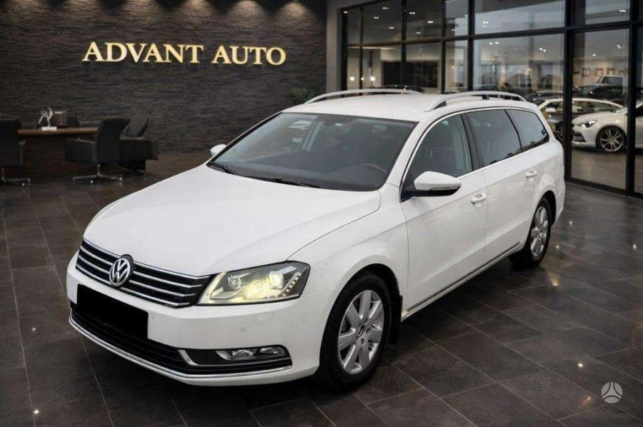 White Volkswagen Passat 2012 in Vilnius, with an engine capacity of 1.39 L and mileage of 282 thousand km for 6600 €, photo 1 on AUTOMOTO.COM.LV