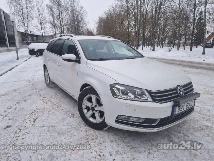 White Volkswagen Passat 2013 in Tartu, with an engine capacity of 1.40 L and mileage of 385 thousand km for 3900 €, photo 1 on AUTOMOTO.COM.LV