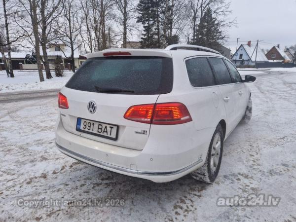 White Volkswagen Passat 2013 in Tartu, with an engine capacity of 1.40 L and mileage of 385 thousand km for 3900 €, photo 5 on AUTOMOTO.COM.LV