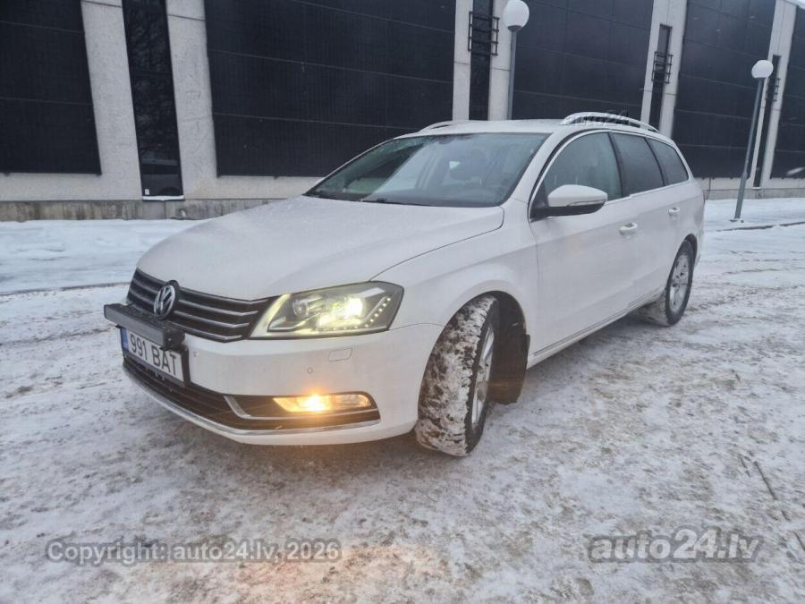 White Volkswagen Passat 2013 in Tartu, with an engine capacity of 1.40 L and mileage of 385 thousand km for 3900 €, photo 7 on AUTOMOTO.COM.LV