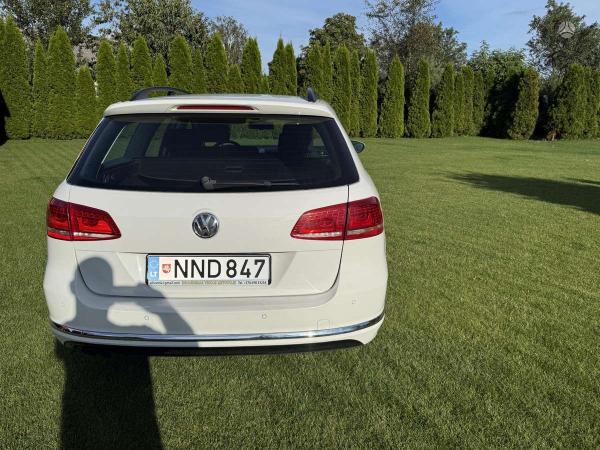 White Volkswagen Passat 2014 in Marijampole, with an engine capacity of 1.97 L and mileage of 334 thousand km for 5399 €, photo 3 on AUTOMOTO.COM.LV