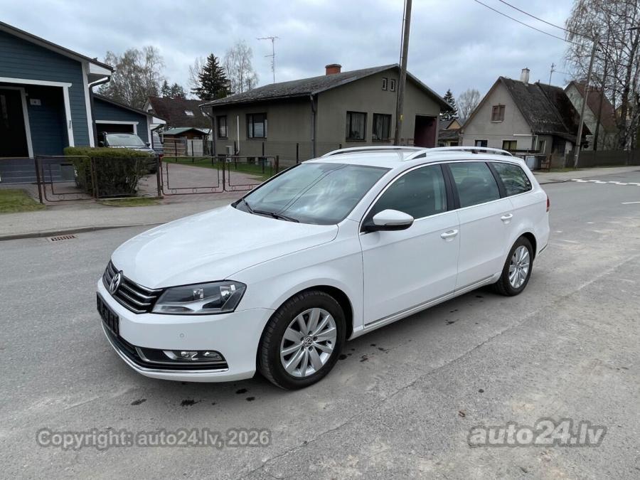 White Volkswagen Passat 2014 in Tartu, with an engine capacity of 1.60 L and mileage of 262 thousand km for 5990 €, photo 3 on AUTOMOTO.COM.LV