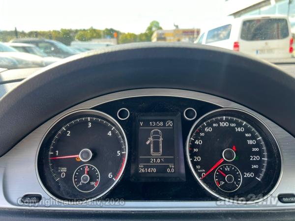 White Volkswagen Passat 2014 in Parnu, with an engine capacity of 2.00 L and mileage of 261 thousand km for 6500 €, photo 6 on AUTOMOTO.COM.LV