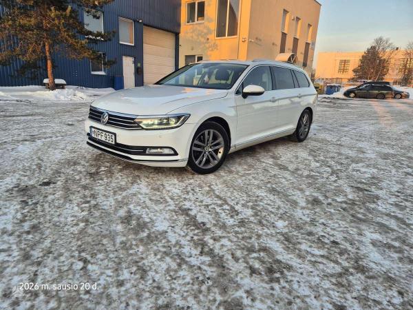 Balts Volkswagen Passat 2015 Utena, ar dzinēja tilpumu 1.97 L un nobraukumu 339 tūkst. km par 9850 €, foto 1 vietnē AUTOMOTO.COM.LV