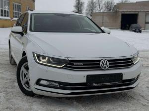 White Volkswagen Passat 2015 in Rokiskis, with an engine capacity of 1.97 L and mileage of 310 thousand km for 8850 €, photo 6 on AUTOMOTO.COM.LV