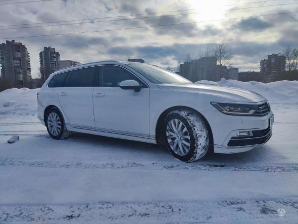 White Volkswagen Passat 2015 in Vilnius, with an engine capacity of 1.80 L and mileage of 152 thousand km for 12000 €, photo 6 on AUTOMOTO.COM.LV
