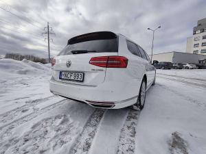 White Volkswagen Passat 2015 in Vilnius, with an engine capacity of 1.80 L and mileage of 152 thousand km for 12000 €, photo 9 on AUTOMOTO.COM.LV