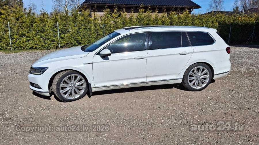 White Volkswagen Passat 2015 in Tartu, with an engine capacity of 2.00 L and mileage of 312 thousand km for 10900 €, photo 5 on AUTOMOTO.COM.LV