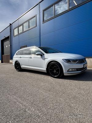 White Volkswagen Passat 2015 in Tallinn, with an engine capacity of 2.00 L and mileage of 193 thousand km for 12000 €, photo 8 on AUTOMOTO.COM.LV