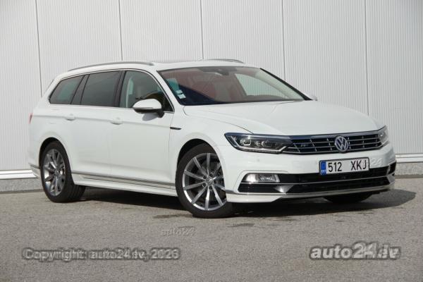 White Volkswagen Passat 2015 in Tartu, with an engine capacity of 2.00 L and mileage of 256 thousand km for 13990 €, photo 3 on AUTOMOTO.COM.LV