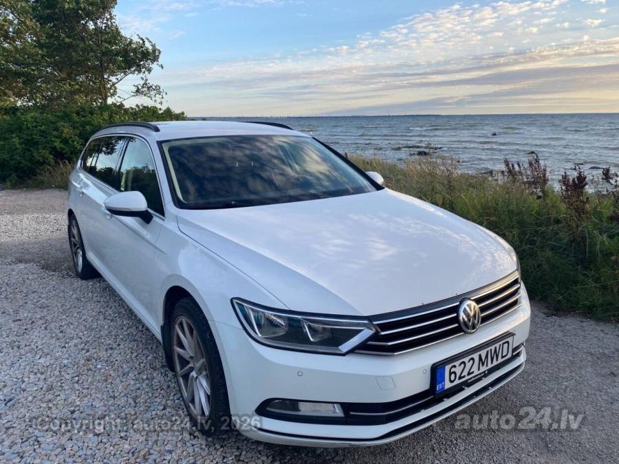 White Volkswagen Passat 2016 in Tallinn, with an engine capacity of 1.40 L and mileage of 398 thousand km for 6500 €, photo 5 on AUTOMOTO.COM.LV