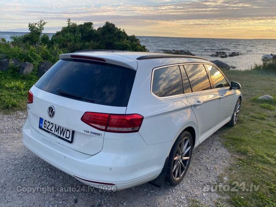 White Volkswagen Passat 2016 in Tallinn, with an engine capacity of 1.40 L and mileage of 398 thousand km for 6500 €, photo 8 on AUTOMOTO.COM.LV