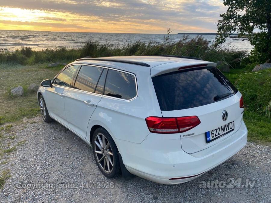 White Volkswagen Passat 2016 in Tallinn, with an engine capacity of 1.40 L and mileage of 398 thousand km for 6500 €, photo 9 on AUTOMOTO.COM.LV