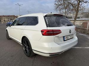 White Volkswagen Passat 2016 in Vilnius, with an engine capacity of 1.97 L and mileage of 360 thousand km for 11900 €, photo 7 on AUTOMOTO.COM.LV