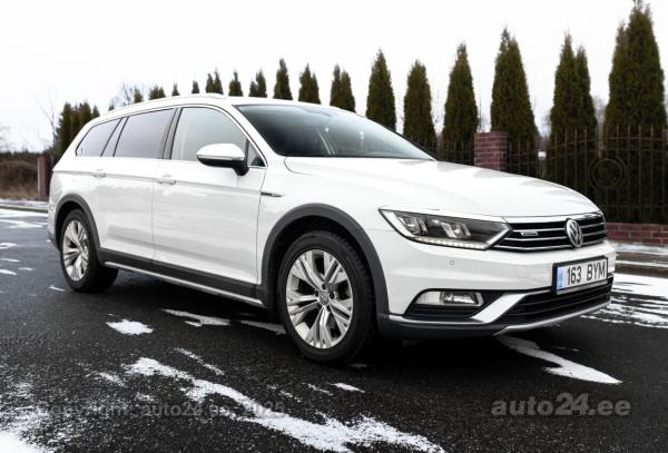 White Volkswagen Passat 2016 in Tallinn, with an engine capacity of 2.00 L and mileage of 274 thousand km for 10990 €, photo 1 on AUTOMOTO.COM.LV