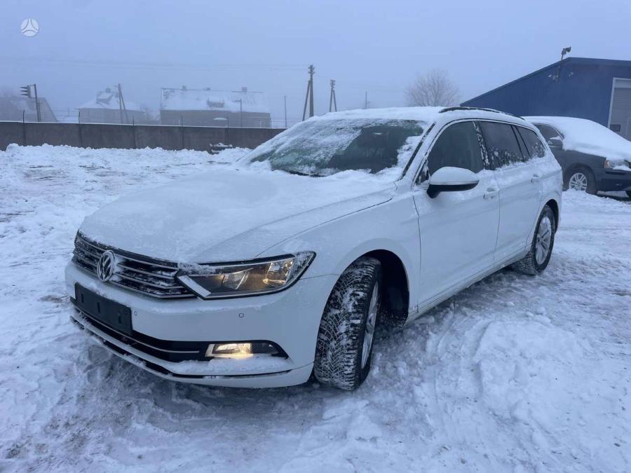 Balts Volkswagen Passat 2016 Tauragė, ar dzinēja tilpumu 1.60 L un nobraukumu 154 tūkst. km par 7200 €, foto 1 vietnē AUTOMOTO.COM.LV