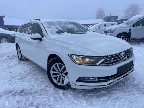 White Volkswagen Passat 2016 in Taurage, with an engine capacity of 1.60 L and mileage of 154 thousand km for 7200 €, photo 2 on AUTOMOTO.COM.LV