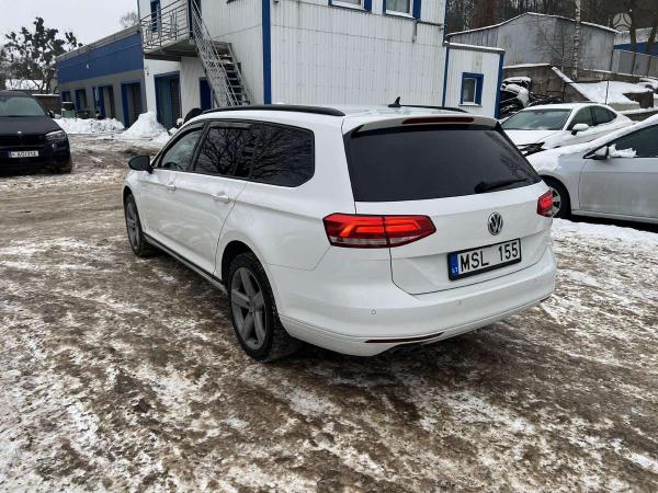 White Volkswagen Passat 2016 in Kaunas, with an engine capacity of 1.97 L and mileage of 166 thousand km for 5400 €, photo 4 on AUTOMOTO.COM.LV
