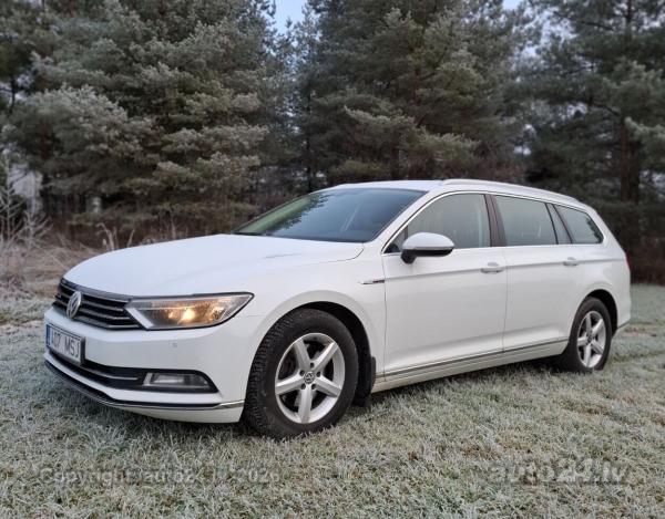 White Volkswagen Passat 2016 in Tallinn, with an engine capacity of 2.00 L and mileage of 207 thousand km for 12900 €, photo 1 on AUTOMOTO.COM.LV