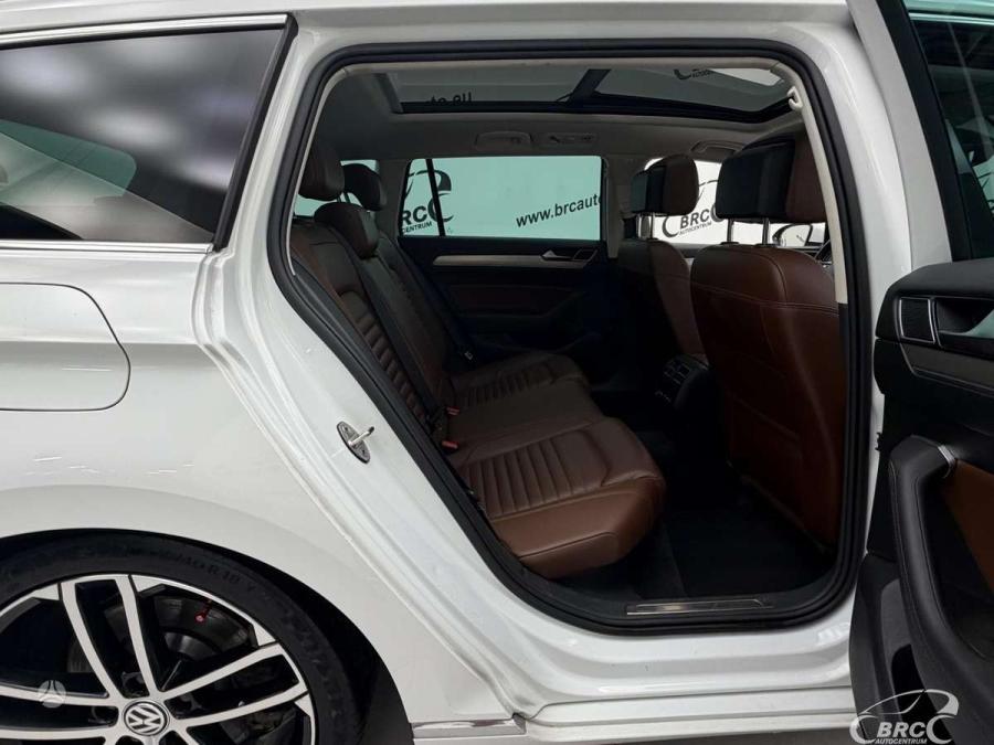 White Volkswagen Passat 2016 in Vilnius, with an engine capacity of 1.97 L and mileage of 216 thousand km for 11700 €, photo 11 on AUTOMOTO.COM.LV