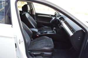 White Volkswagen Passat 2016 in Vilnius, with an engine capacity of 1.40 L and mileage of 152 thousand km for 12800 €, photo 9 on AUTOMOTO.COM.LV