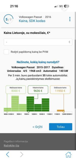 Белый Фольксваген Пассат 2016 в Утена, объемом двигателя 1.97 л и пробегом 346 тыс. км за 7990 €, фото 29 на AUTOMOTO.COM.LV