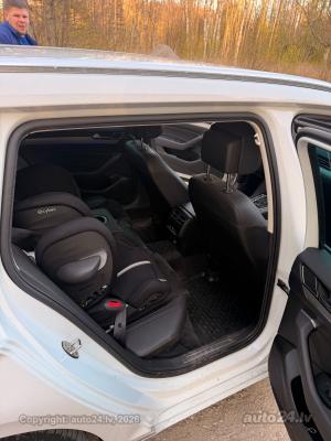 White Volkswagen Passat 2017 in Tallinn, with an engine capacity of 1.40 L and mileage of 203 thousand km for 17800 €, photo 9 on AUTOMOTO.COM.LV