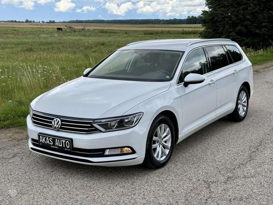 Balts Volkswagen Passat 2017 Šauļi, ar dzinēja tilpumu 1.97 L un nobraukumu 265 tūkst. km par 8900 €, foto 1 vietnē AUTOMOTO.COM.LV