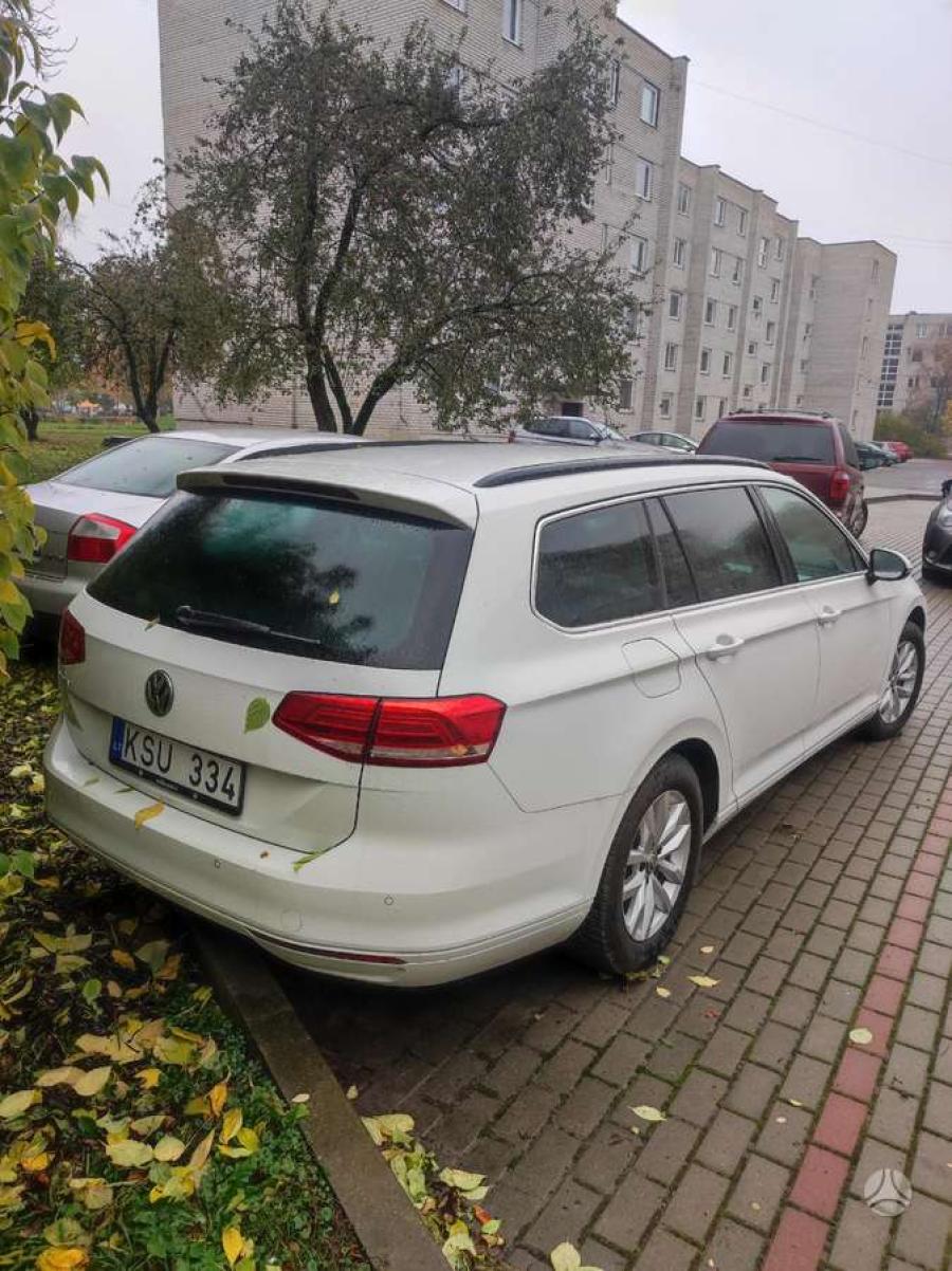Balts Volkswagen Passat 2018 Kauņa, ar dzinēja tilpumu 1.50 L un nobraukumu 118 tūkst. km par 12500 €, foto 2 vietnē AUTOMOTO.COM.LV