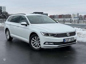White Volkswagen Passat 2018 in Vilnius, with an engine capacity of 1.40 L and mileage of 216 thousand km for 12900 €, photo 9 on AUTOMOTO.COM.LV