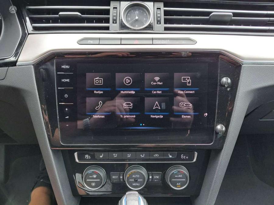 Balts Volkswagen Passat 2018 Klaipėda, ar dzinēja tilpumu 1.40 L un nobraukumu 191 tūkst. km par 11950 €, foto 12 vietnē AUTOMOTO.COM.LV