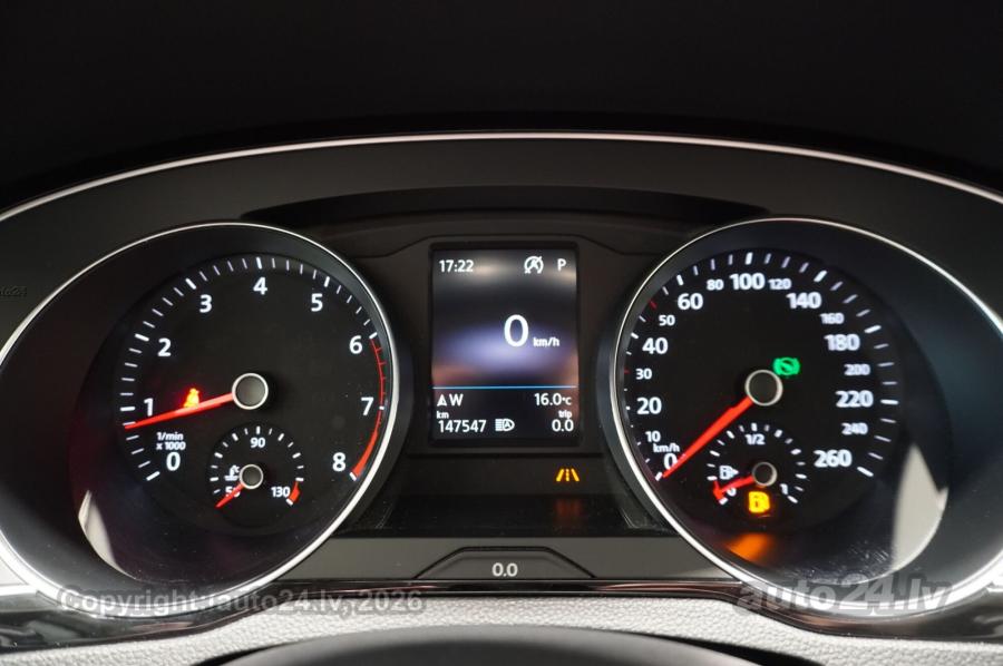 White Volkswagen Passat 2018 in Tallinn, with an engine capacity of 1.40 L and mileage of 148 thousand km for 14500 €, photo 22 on AUTOMOTO.COM.LV
